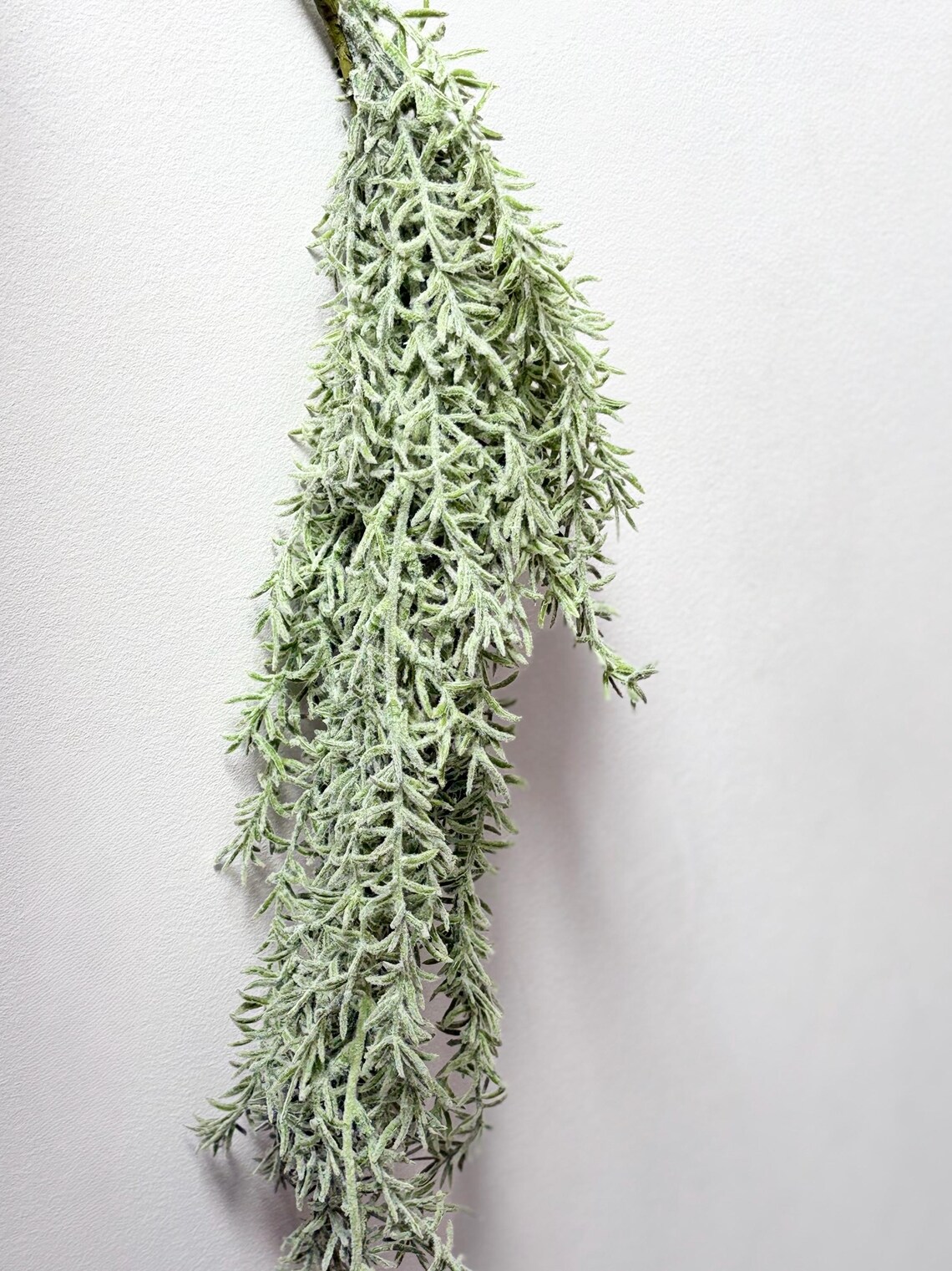 Artificial Hanging Rosemary Vine, Real Touch Cascading Greenery, DIY ...