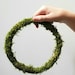 Moss Ring Base, Wreath DIY, Moss Wreath, Floral Supplies, Floral Making ...