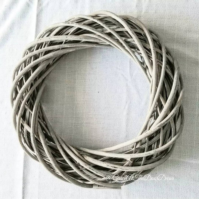 Wicker Wreath - Etsy