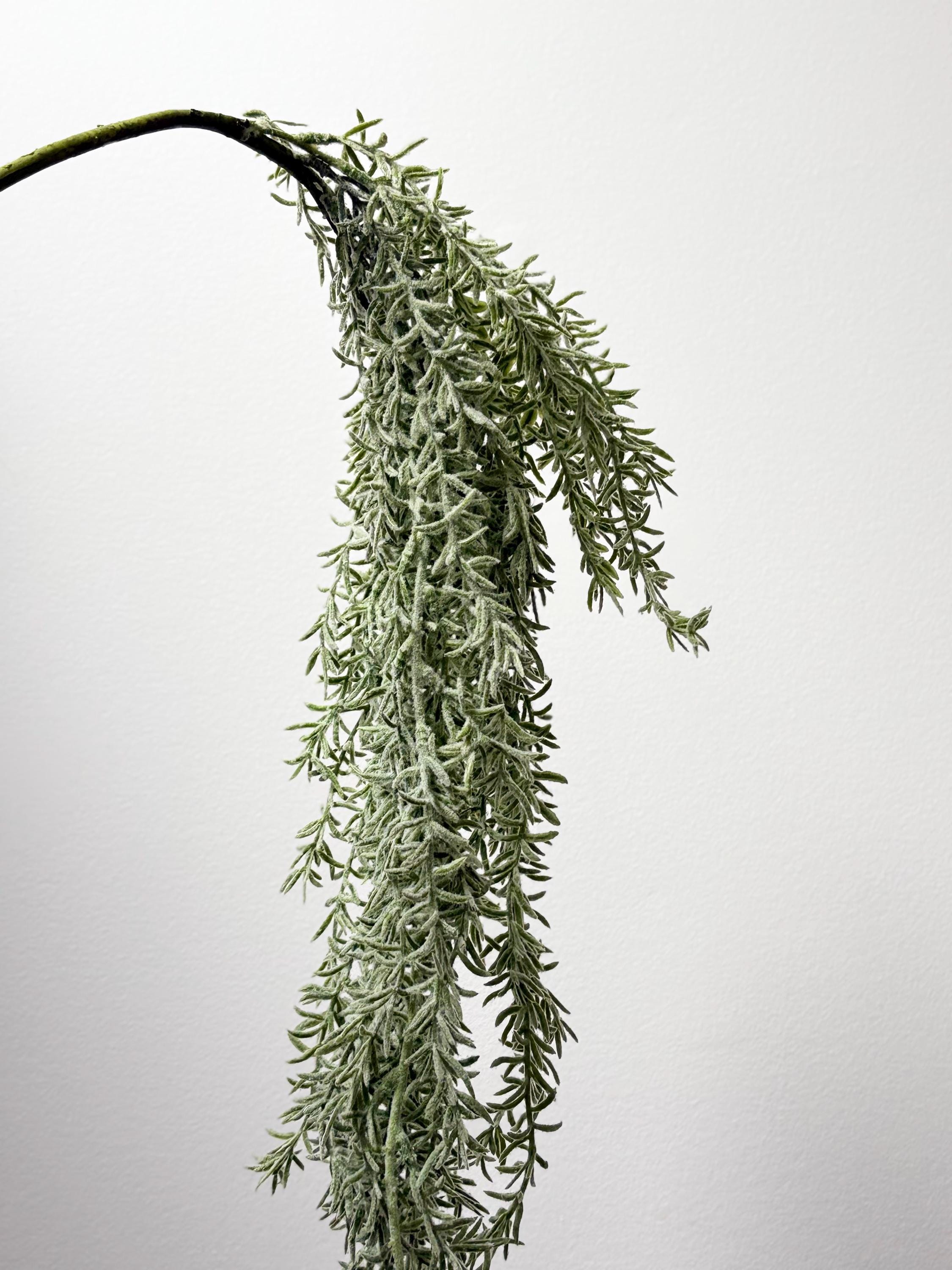 Artificial Hanging Rosemary Vine, Real Touch Cascading Greenery, DIY ...