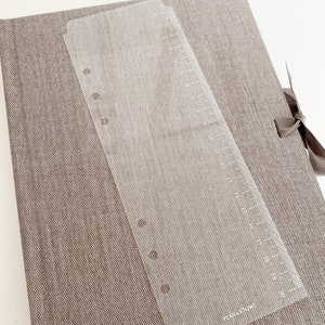 Ruler Page Marker Pocket, Personal, A6, A5, Discbound - Etsy UK