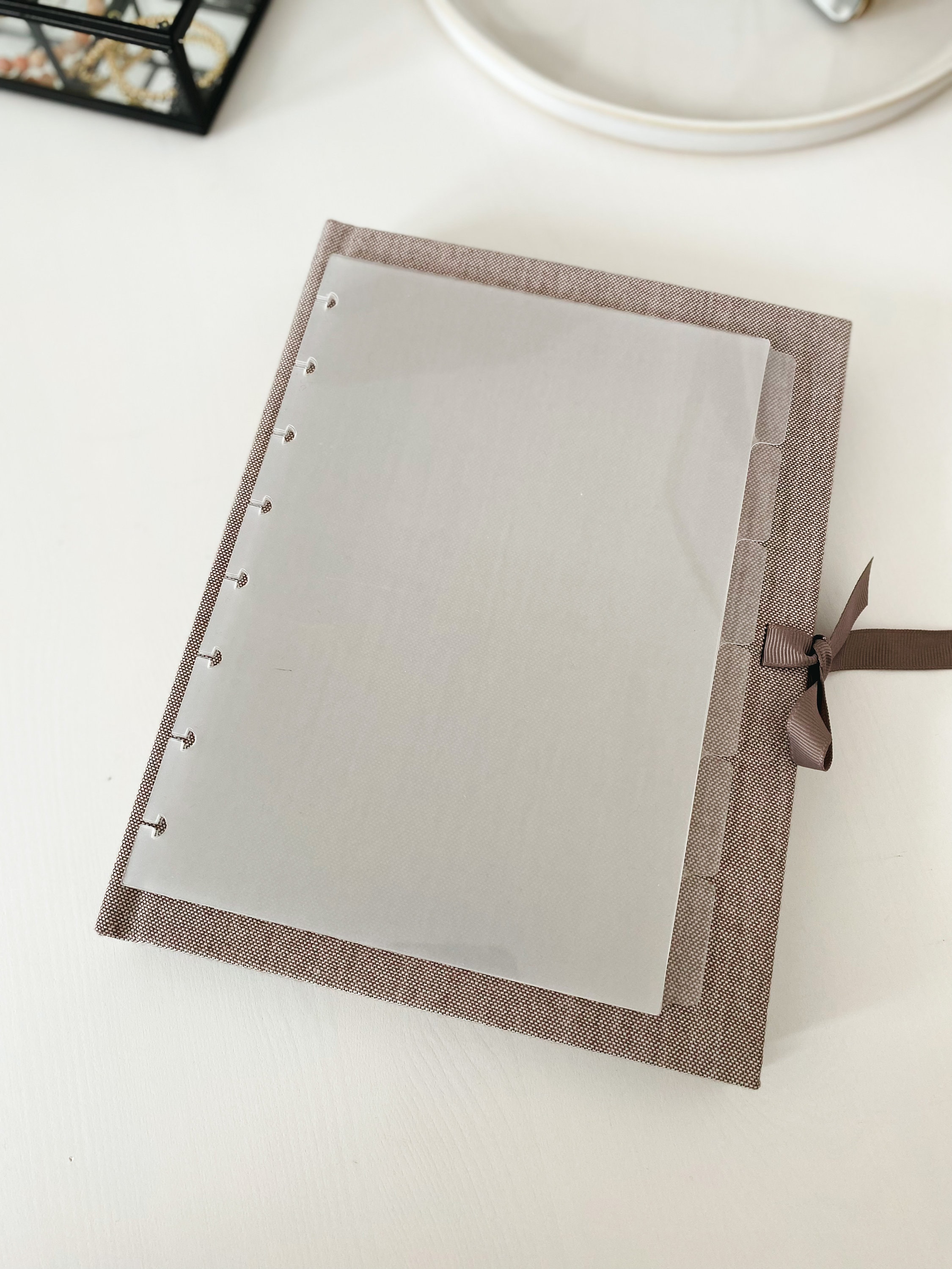 Clear Side Tab Dividers A5 Discbound | Etsy