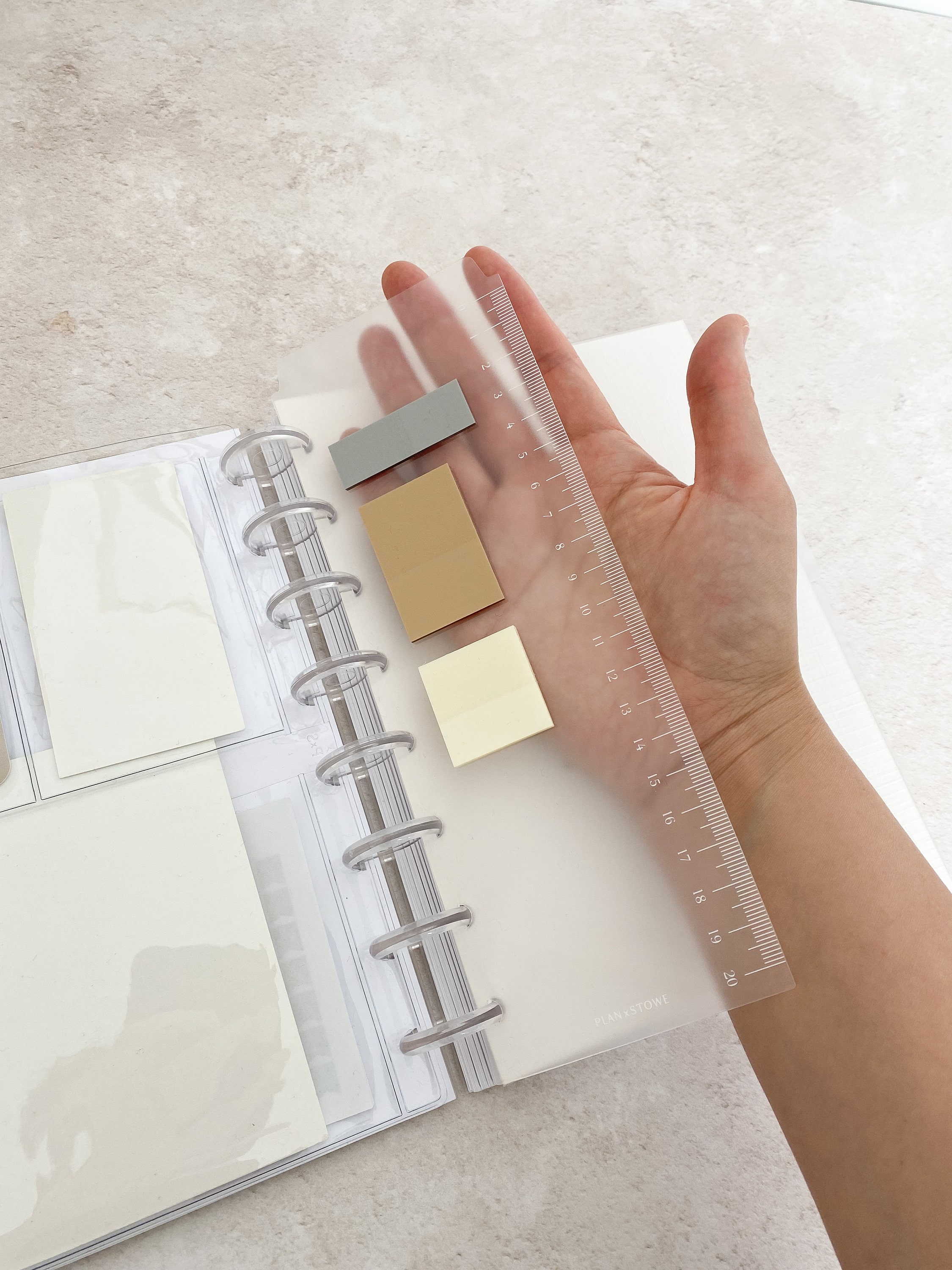 Ruler Page Marker Pocket Personal A6 A5 Discbound - Etsy UK