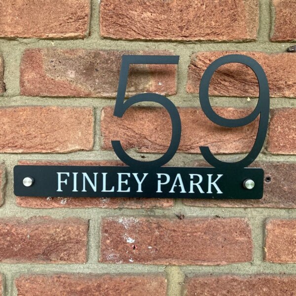 British House Numbers - Etsy