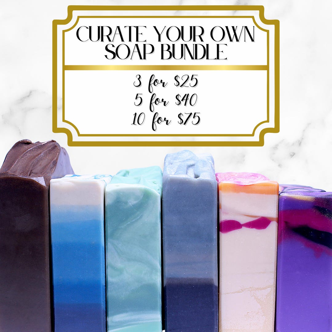 Handcrafted Artisan Soap Bundle - Choose Your Scents - Calluna Soapery ...