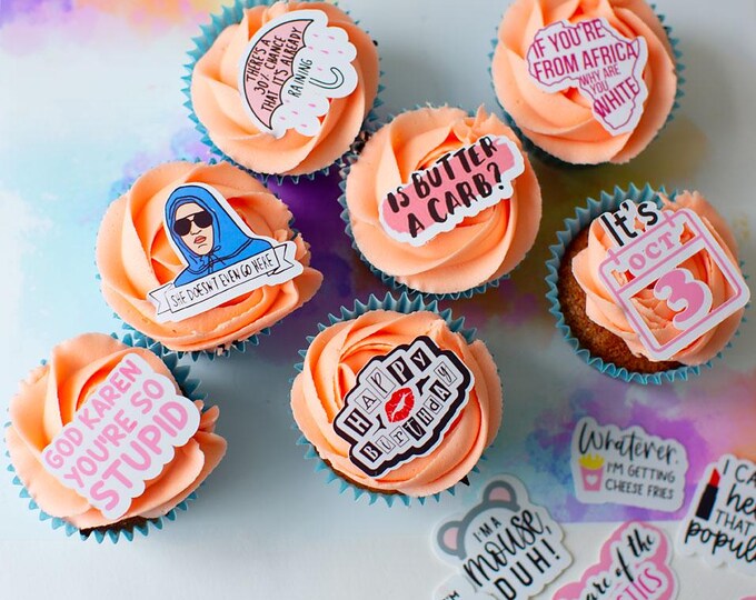 So Fetch Cake Topper, Mean Girls Cake Topper, Mean Girls Birthday Party ...