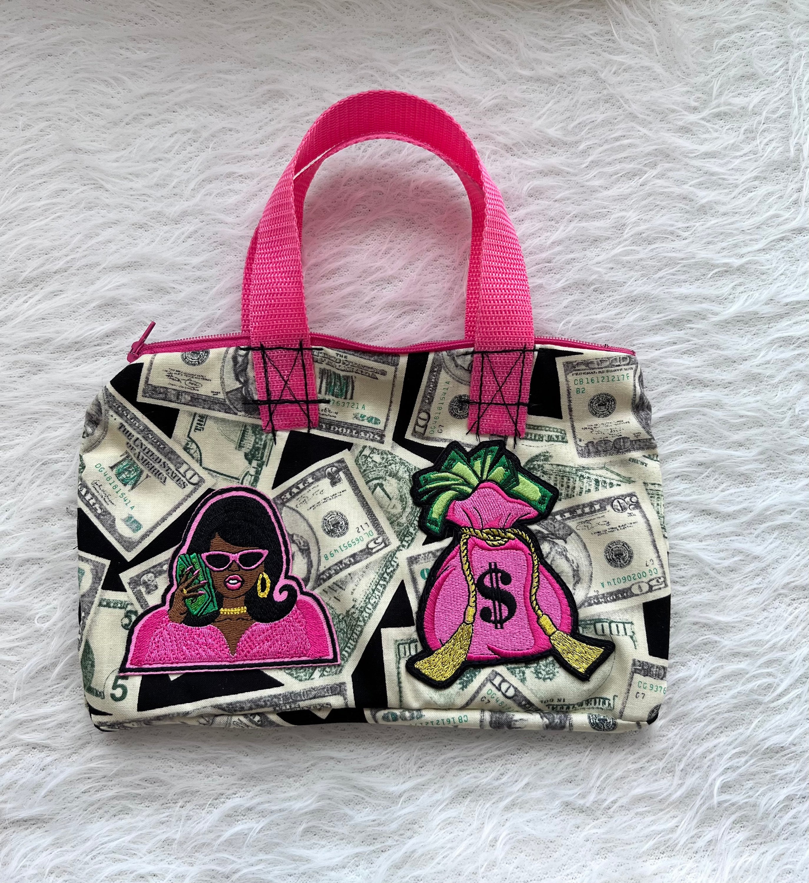 Raquel Thomas Money Bag - Etsy