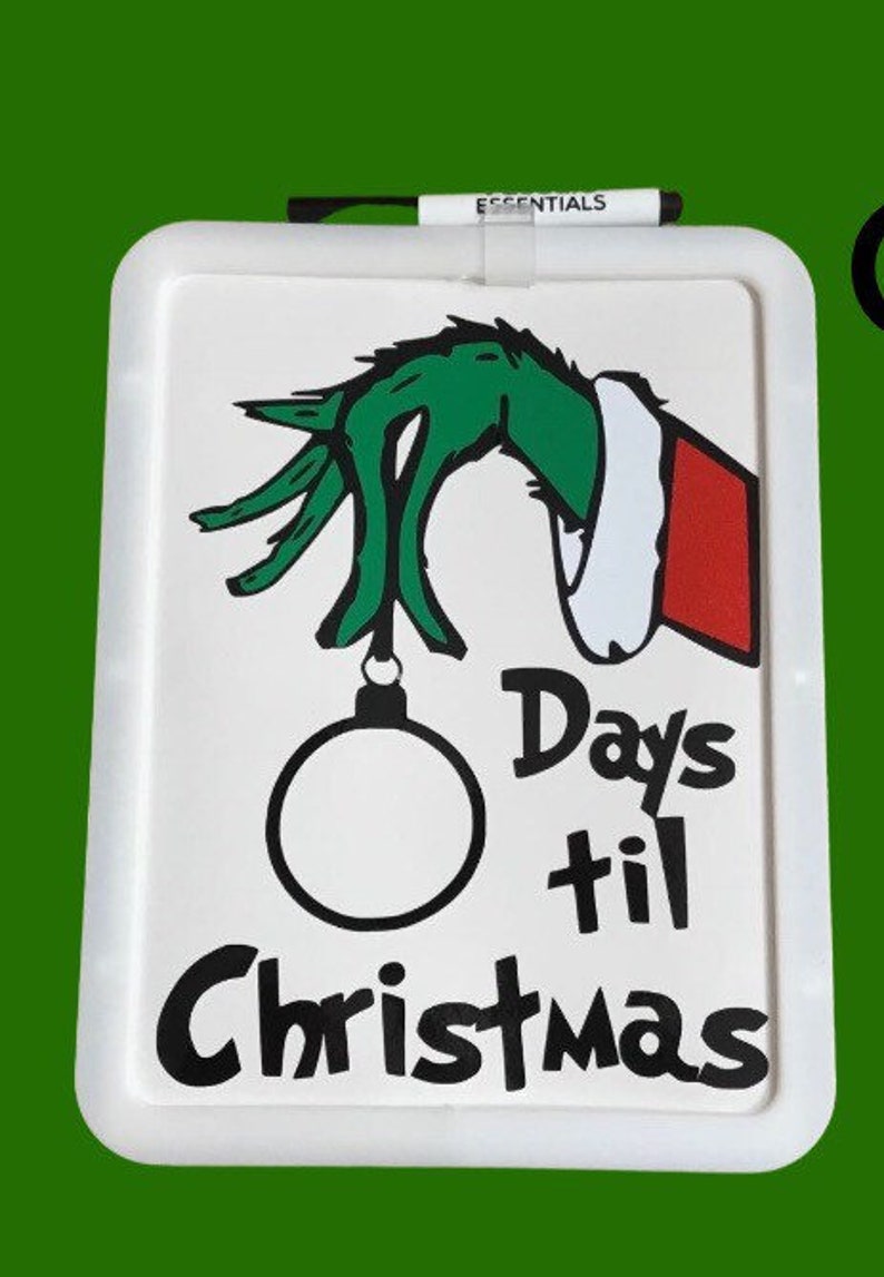 The Grinch Whiteboard - Etsy