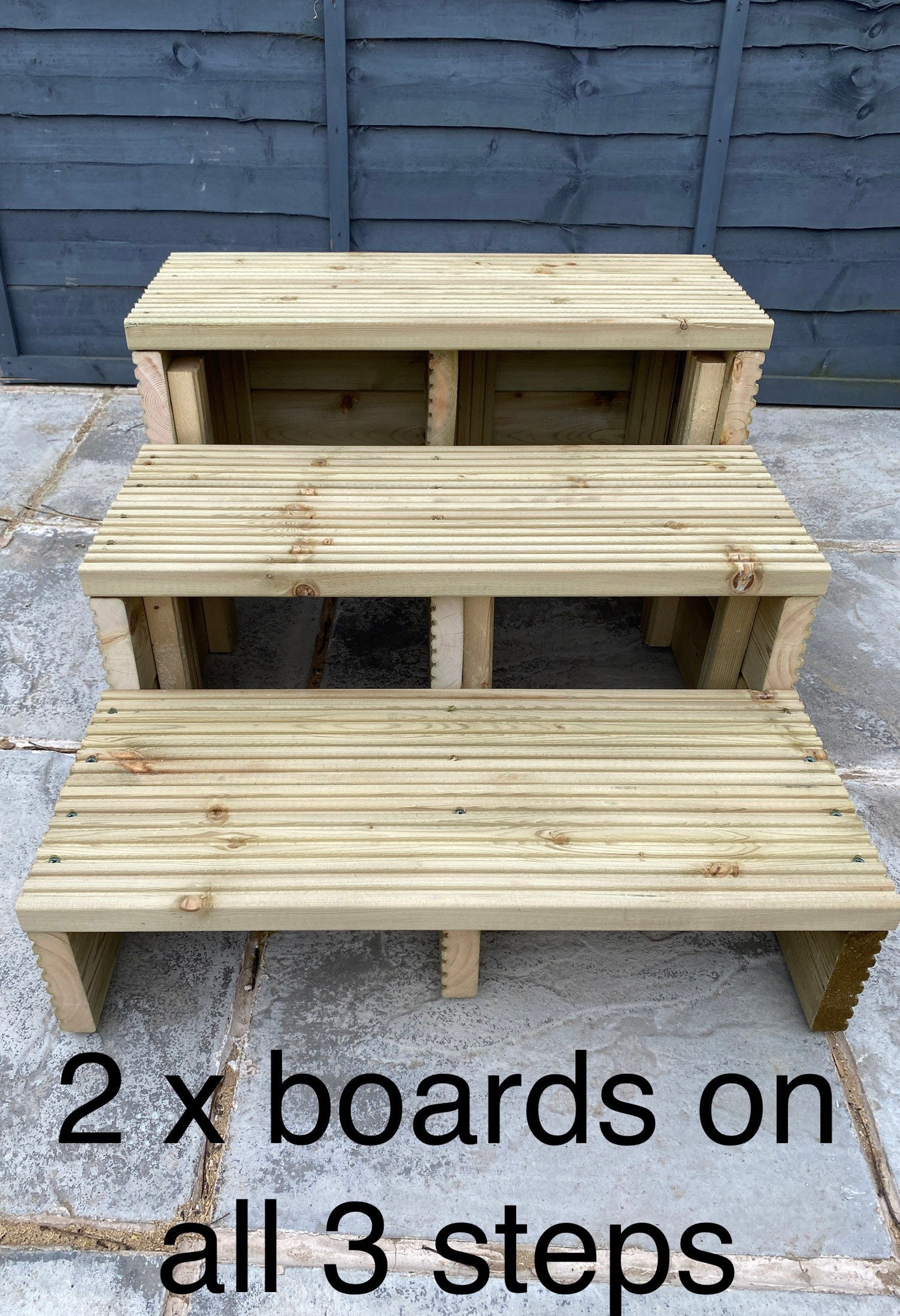 Hot Tub / Spa Steps - 3 Step / Decking Boards / Treated - Etsy UK