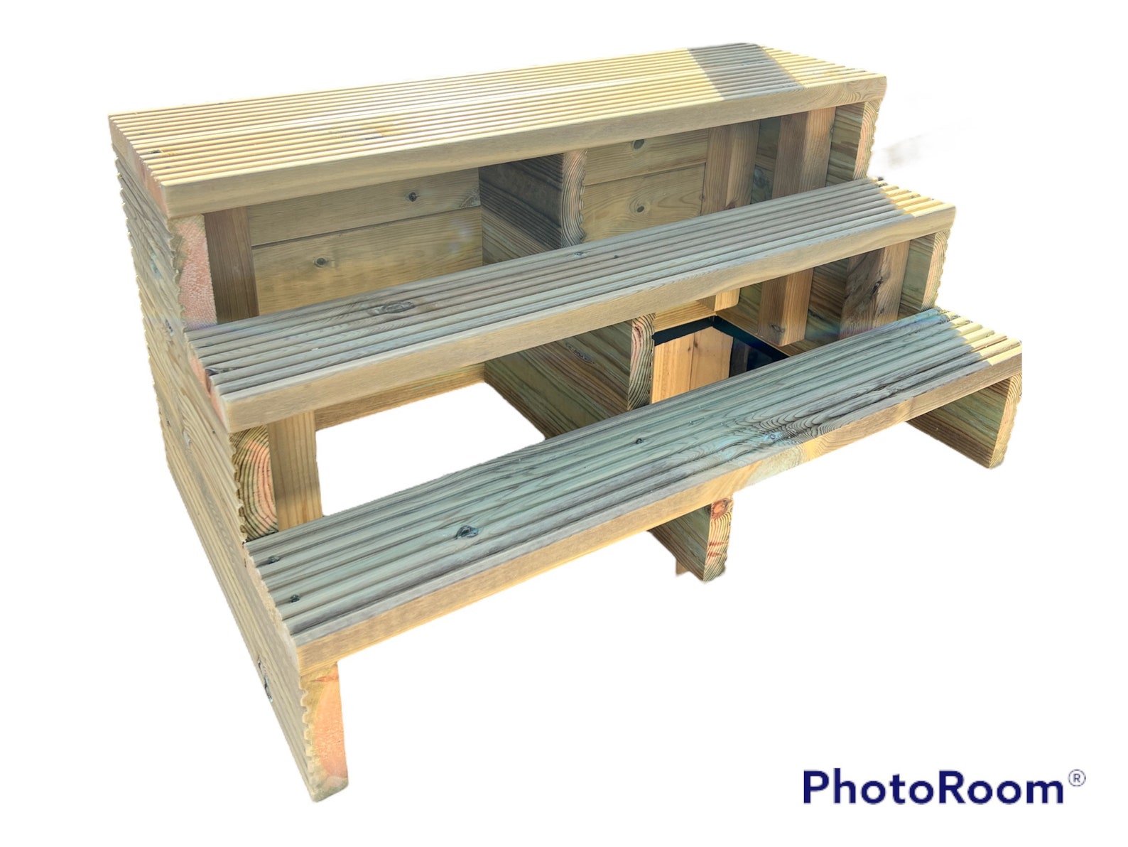 3 Tier / Rise Hot Tub Steps / Spa Steps / Caravan Steps - Etsy UK