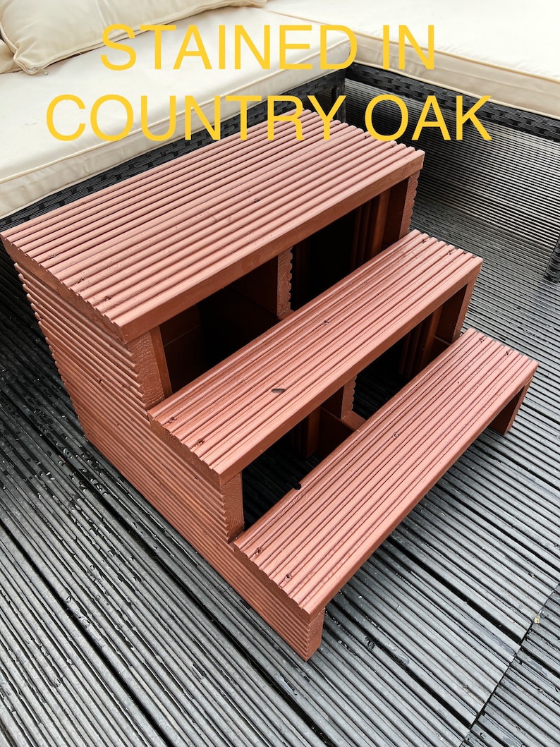3 Tier / Rise Hot Tub Steps / Spa Steps / Caravan Steps - Etsy