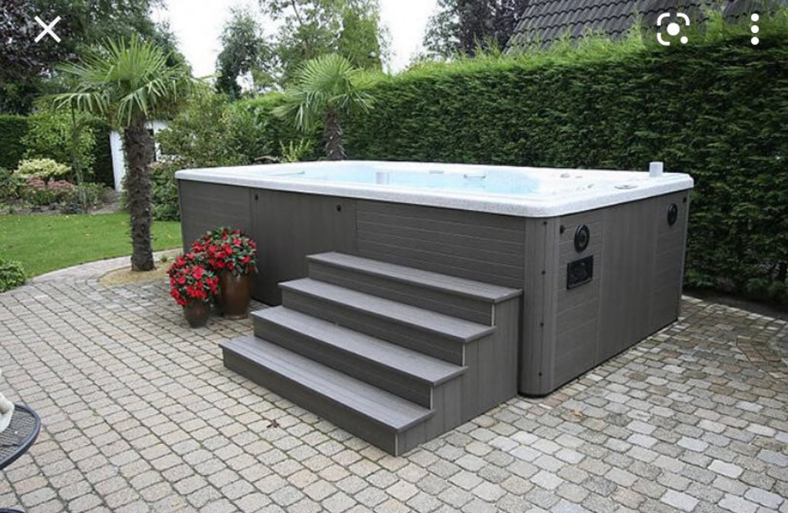 Composite Decking Hot Tub / Spa / Pool Steps Choice of Colours / Choice ...