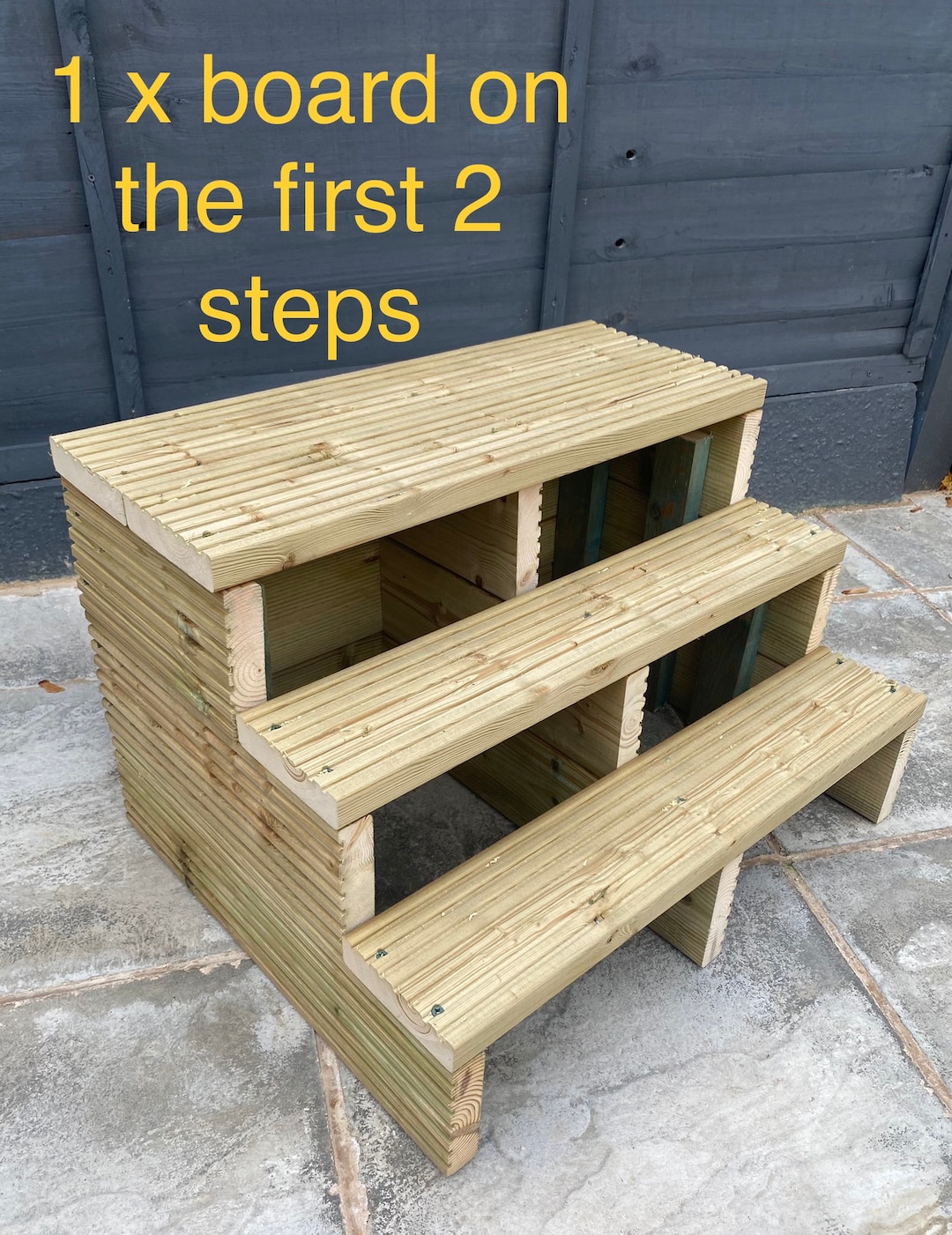 3 Tier / Rise Hot Tub Steps / Spa Steps / Caravan Steps - Etsy