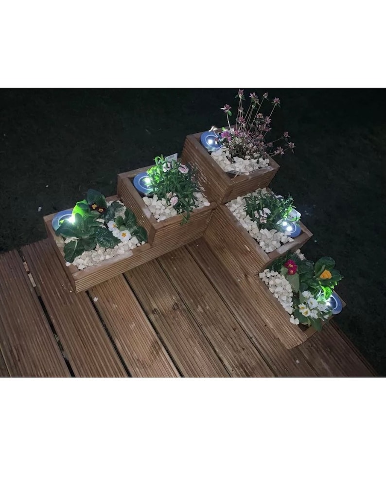 Corner Garden Planter - Decking Boards - Trough - Etsy