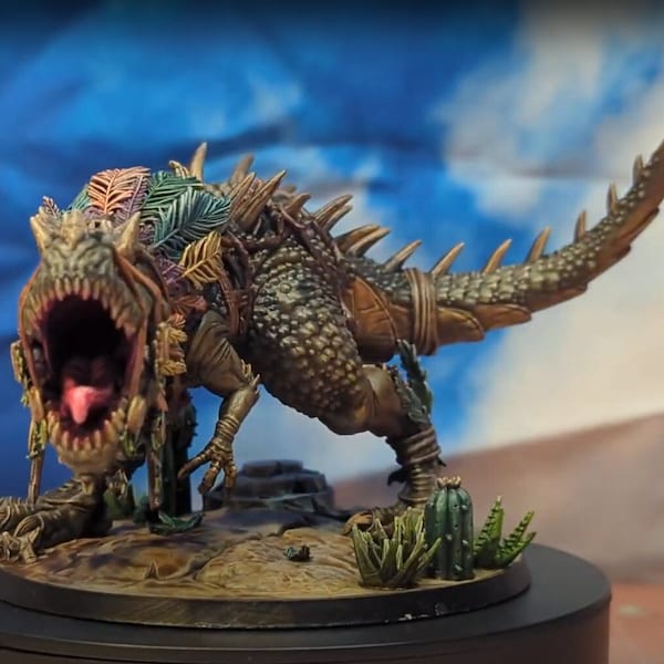 Dnd Dinosaur Miniatures - Etsy