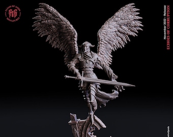 Fallen Angel Miniature 28mm Scale Tabletop Gaming Dnd Miniature ...