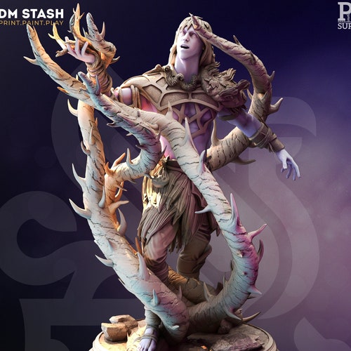 Dnd Human Cleric Unpainted Miniature - Etsy