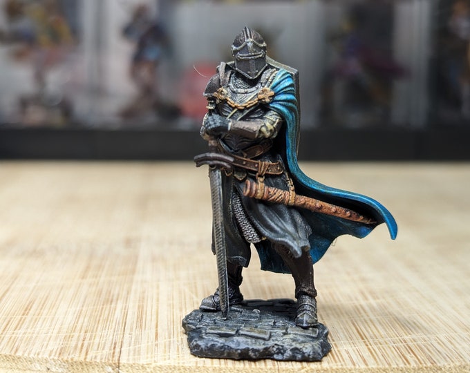 Dnd TTRPG Pathfinder Human Male Paladin Fighter Knight Painted ...