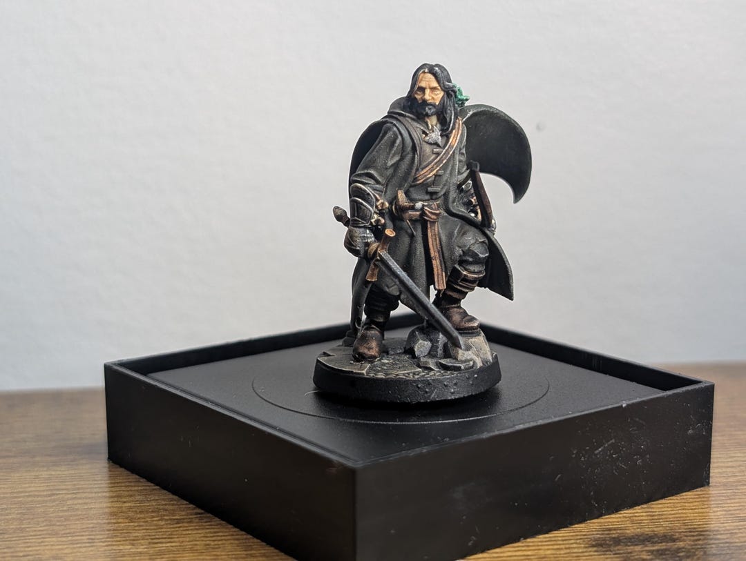Dnd Pathfinder TTRPG Human Male Ranger Fighter Rogue Warrior Painted ...