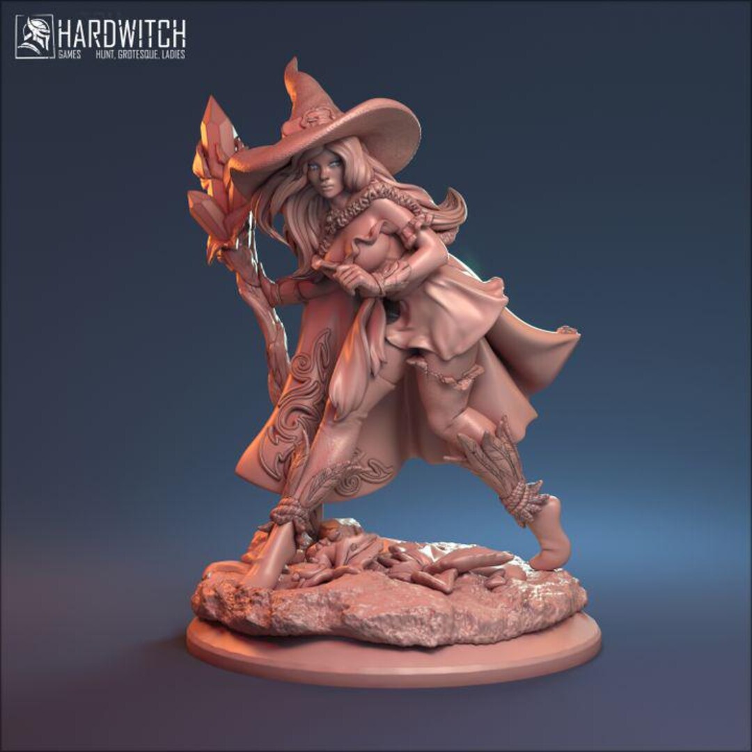 Dnd Pathfinder TTRPG Hero Jakhis Female Human Witch Sorcerer Wizard ...