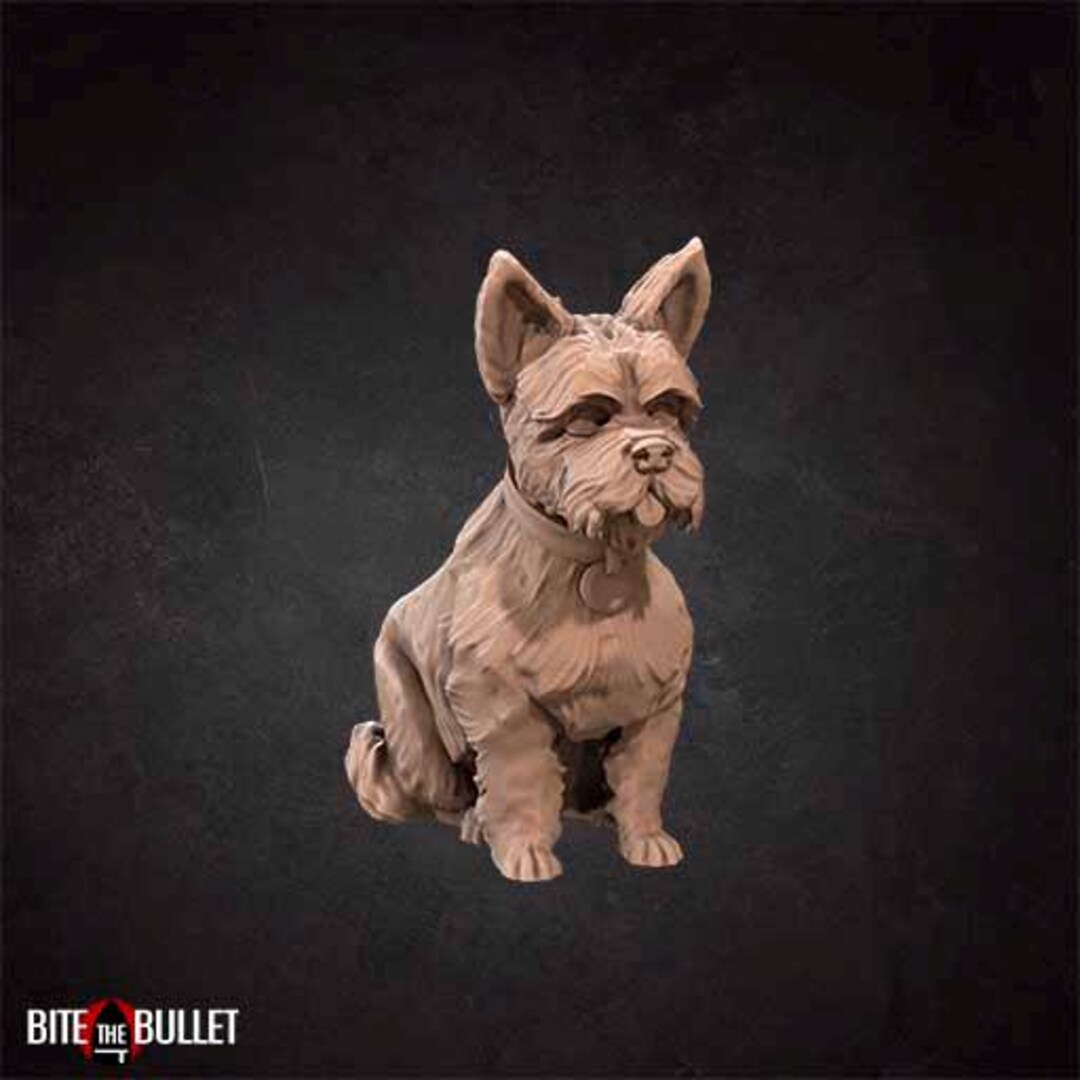 Dnd | Pathfinder | TTRPG Dog | Yorkshire | Companion Unpainted ...