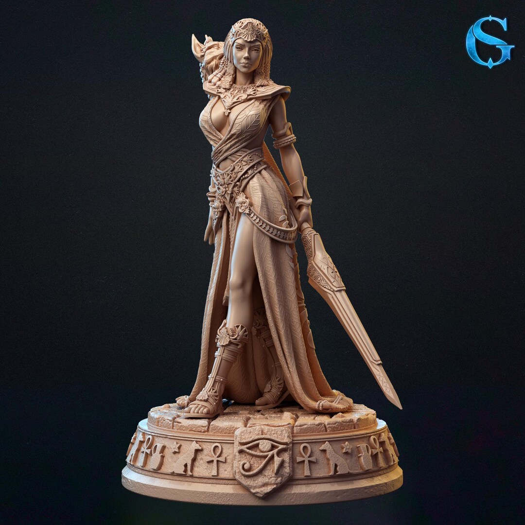 Dnd | Pathfinder | TTRPG Hero - Female Human Fighter | Warlock ...