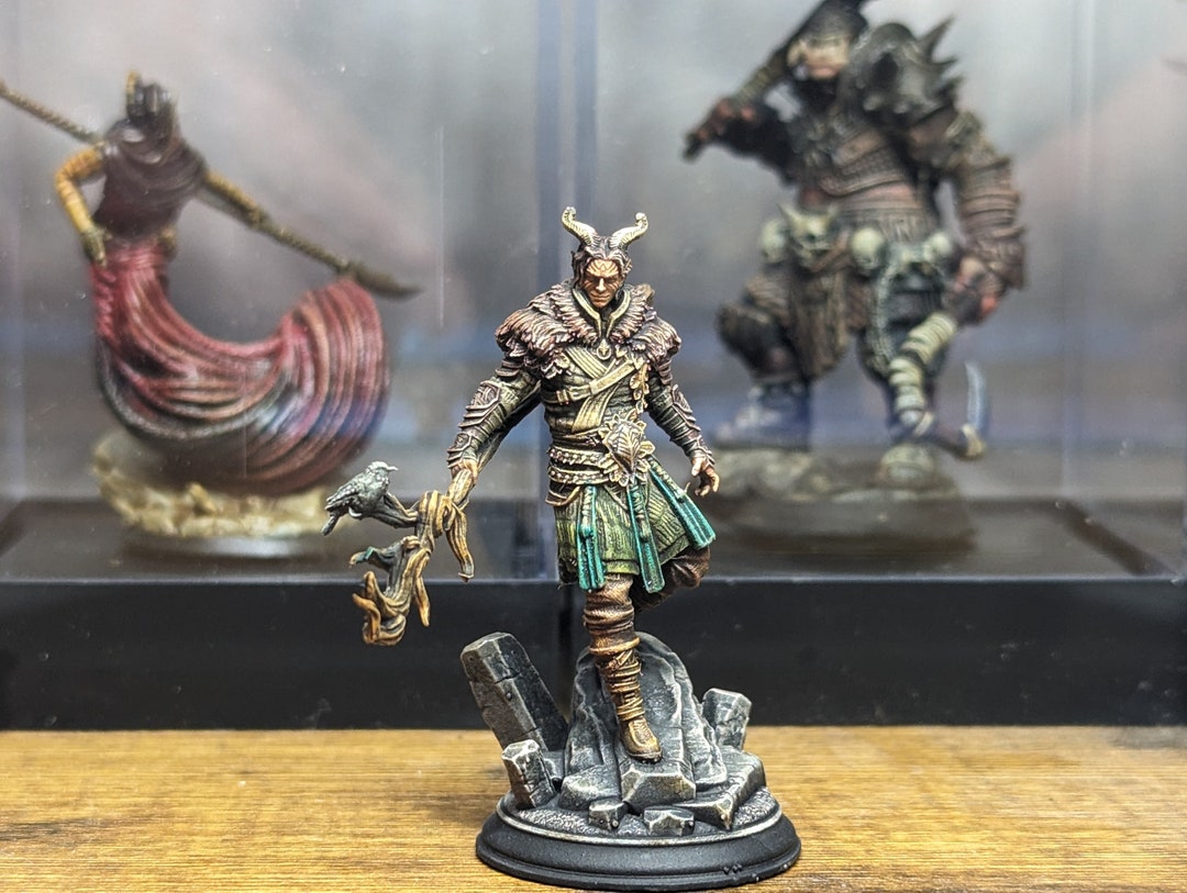 Dnd Pathfinder TTRPG Male Tiefling Saytr Garyck of Cinta Mar Infernal ...