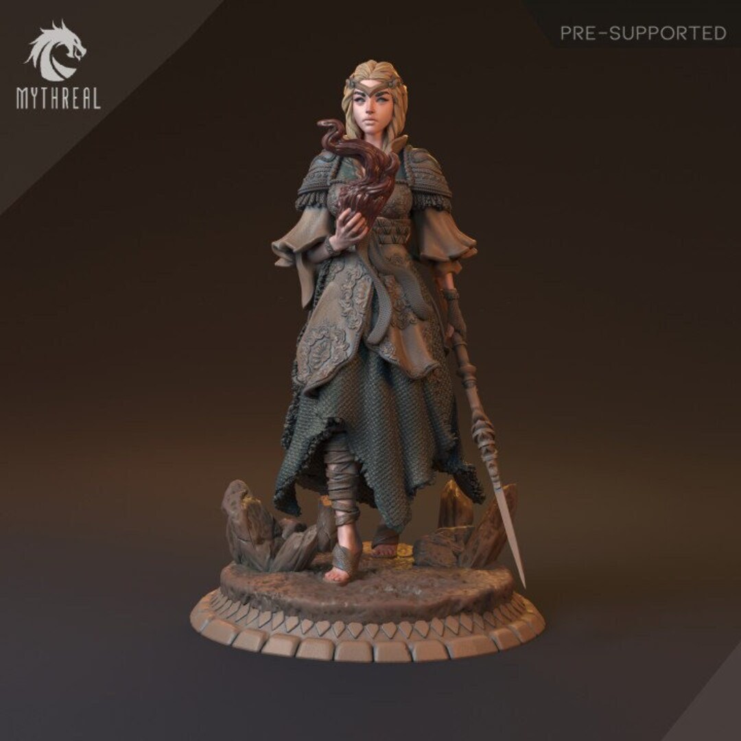 Dnd | Pathfinder | TTRPG Female Human Fighter | Ranger | Scout ...