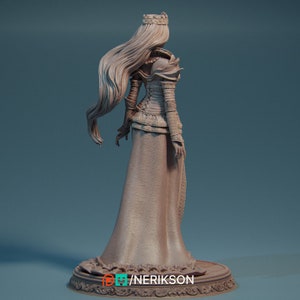 Dnd - TTRPG - Pathfinder Female Human Queen | Cleric | Bard Unpainted ...