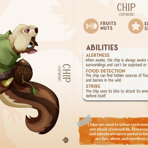 Dnd Chipmunk Companion | Chip | Climber Pets Unpainted Miniature - Etsy