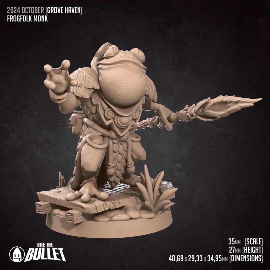 Dnd | Pathfinder | TTRPG Grung - Frogfolk - Monk | Hunter | Fighter ...