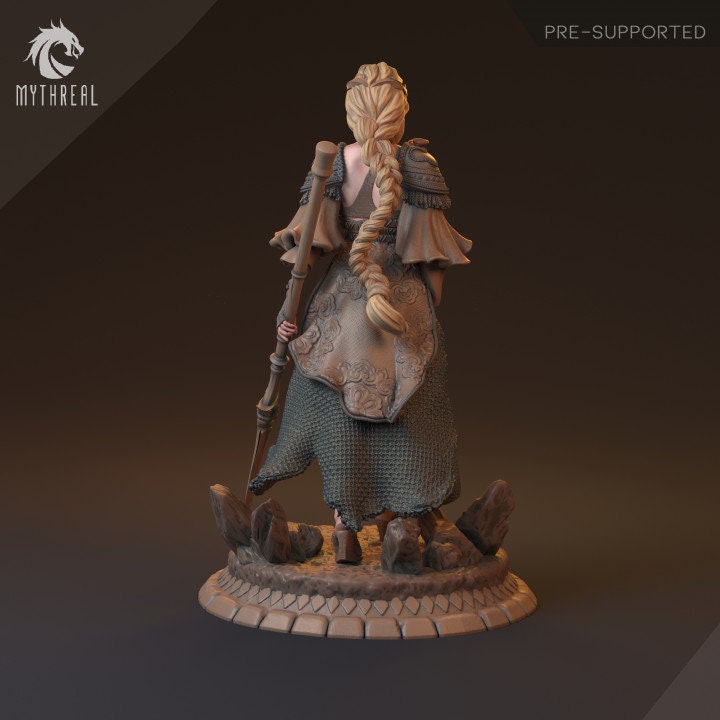 Dnd | Pathfinder | TTRPG Female Human Fighter | Ranger | Scout ...