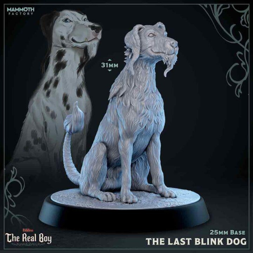 Dnd | Pathfinder | TTRPG the Last Blink Dog | Dog | Familiar ...