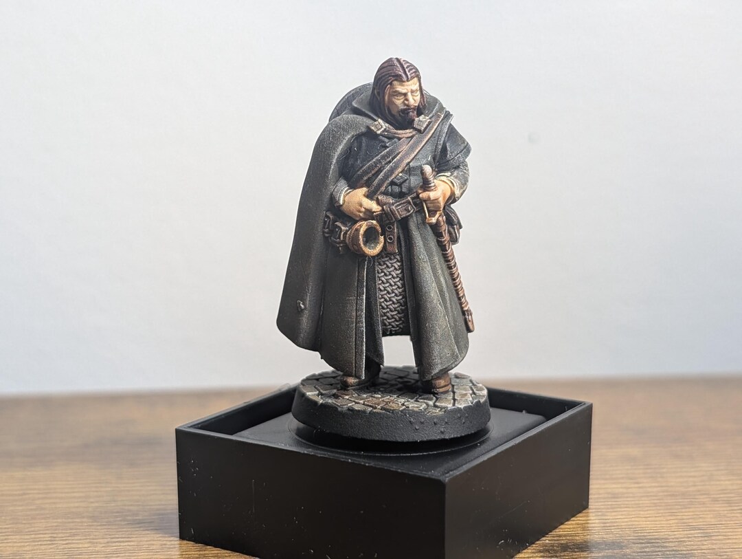 Dnd Pathfinder TTRPG Human Male Ranger Fighter Paladin Warrior Painted ...