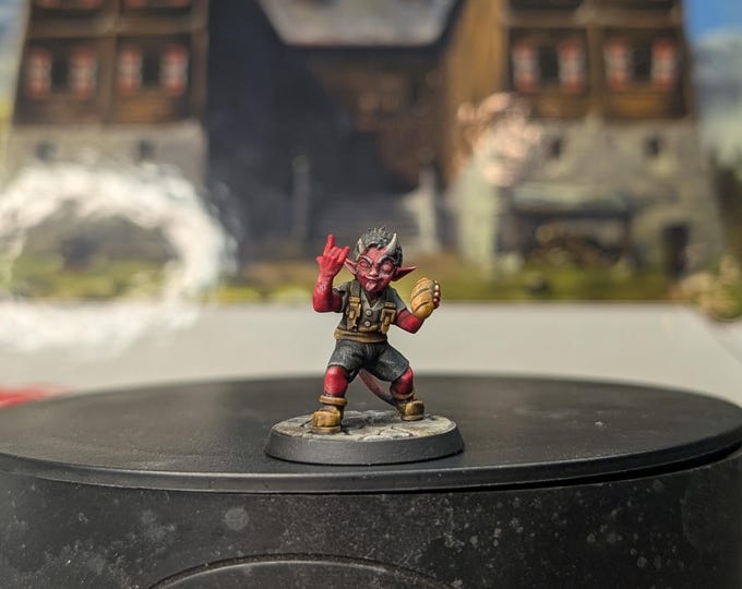 Dnd | Pathfinder | TTRPG Male Tiefling Child | Orphan | Urchin Painted ...