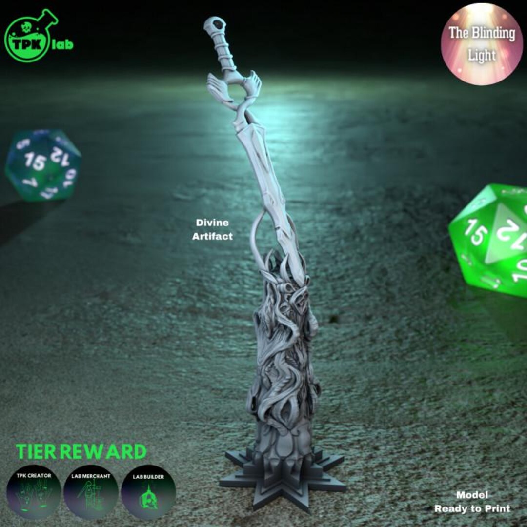Dnd | TTRPG | Pathfinder - Spiritual Weapon - Sword - Artifact ...