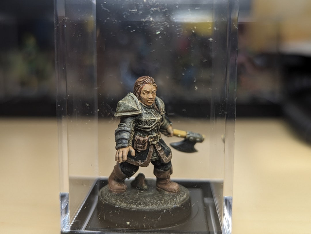 Dnd Dwarf Fighter Ranger Bandit Painted Miniature - Etsy