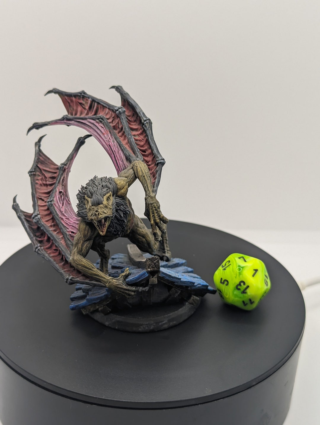 Dnd Werebat of the Court of Blood Painted Miniature - Etsy