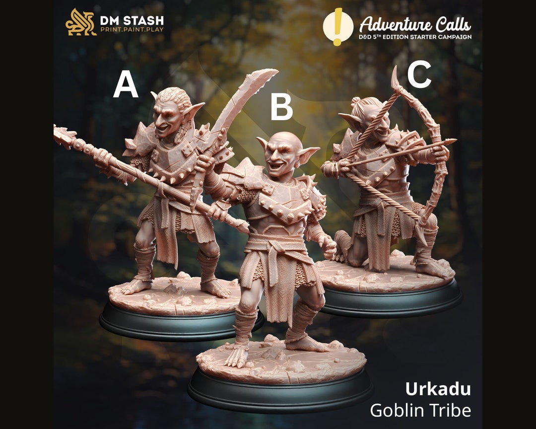 Dnd | Pathfinder | TTRPG Urkadu Goblin Tribe | Goblin Ranger | Rogue ...