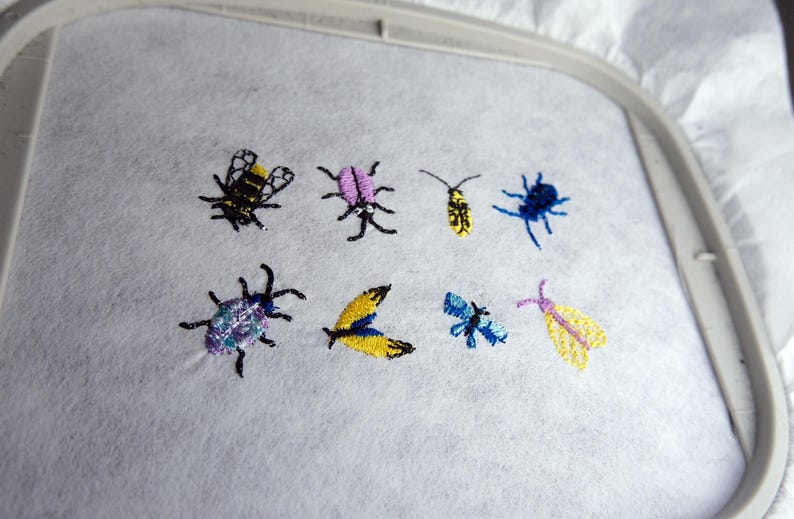 Embroidered Cute Bugs Sweatshirt/ Hoodie, Insect Sweatshirt for Nature ...
