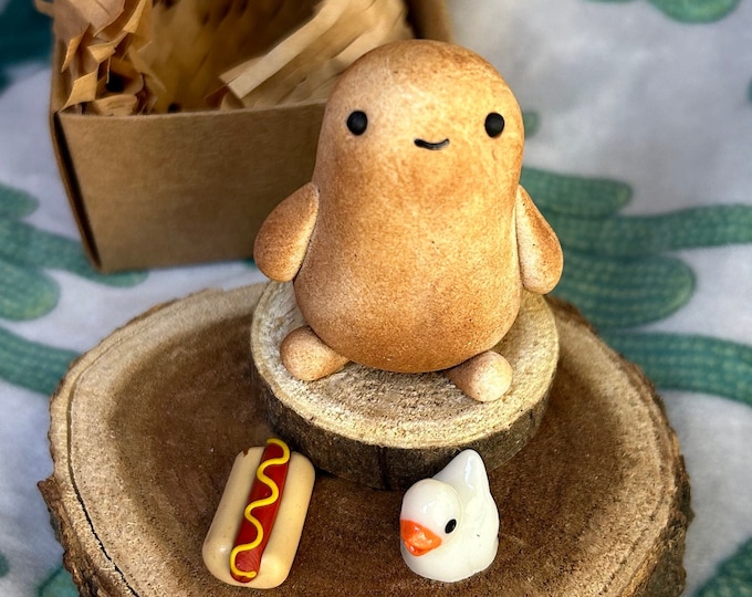 Pet Potato, Desk Buddy Comes With Food and Adoption Certificate. - Etsy