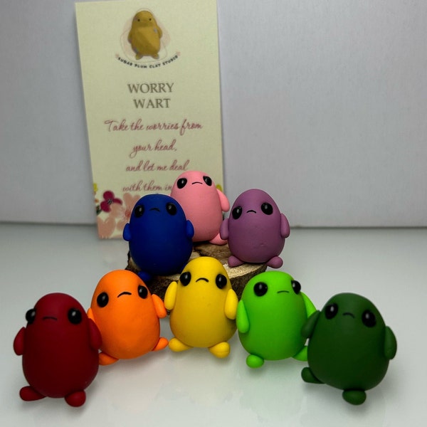 Worry Warts - Etsy