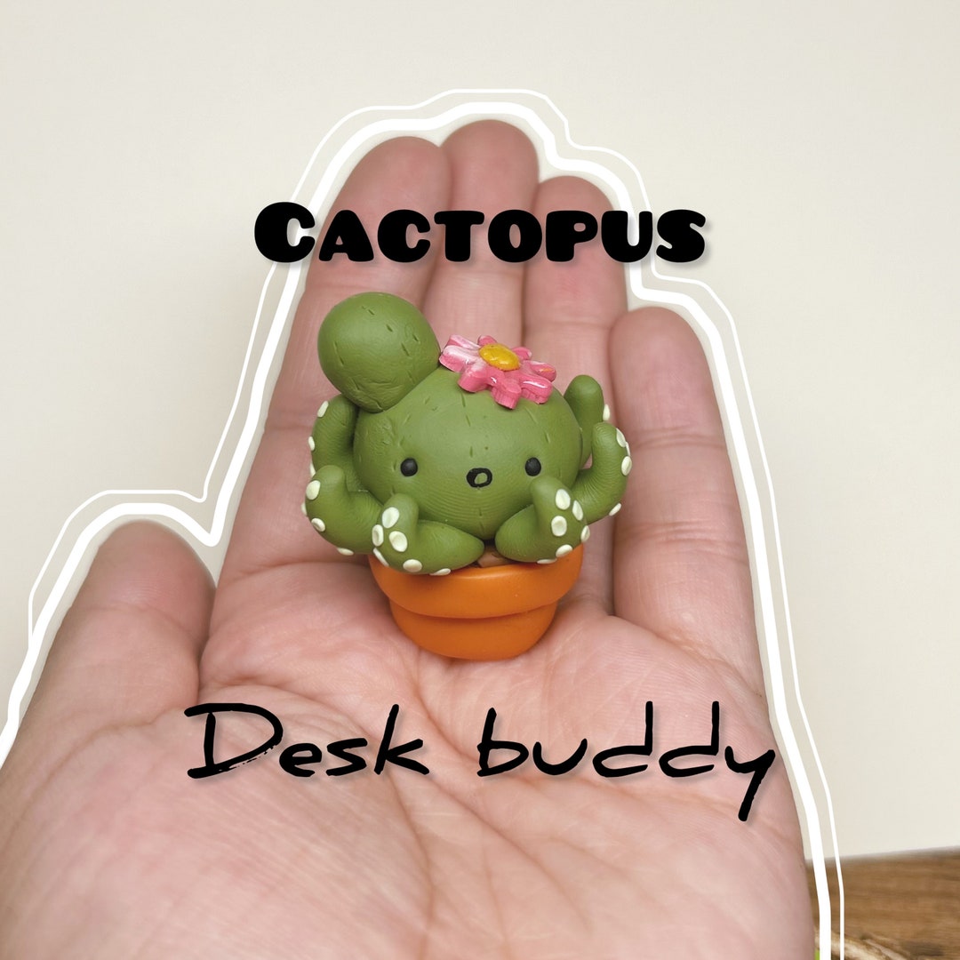 Cactopus Pet. Desk Buddy. - Etsy