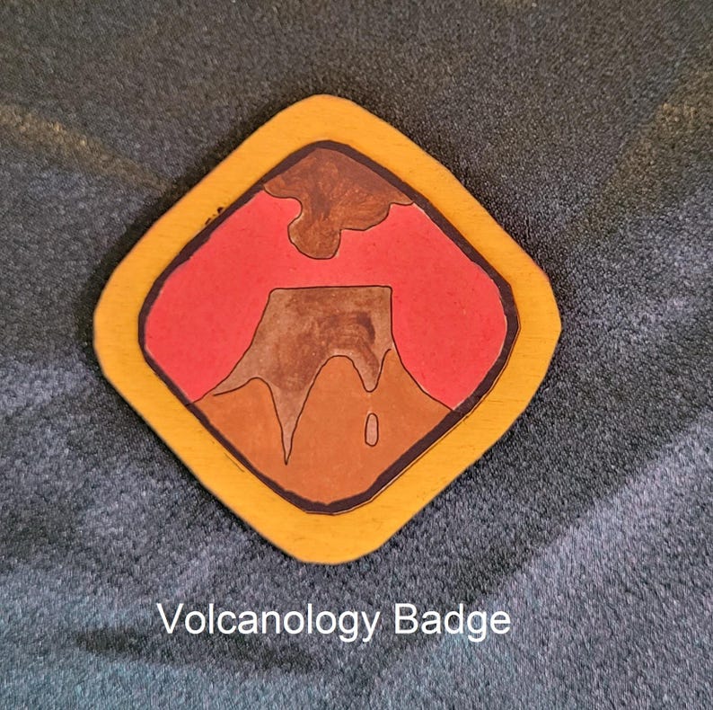 PEAK Lasercut Wooden Badges - Etsy