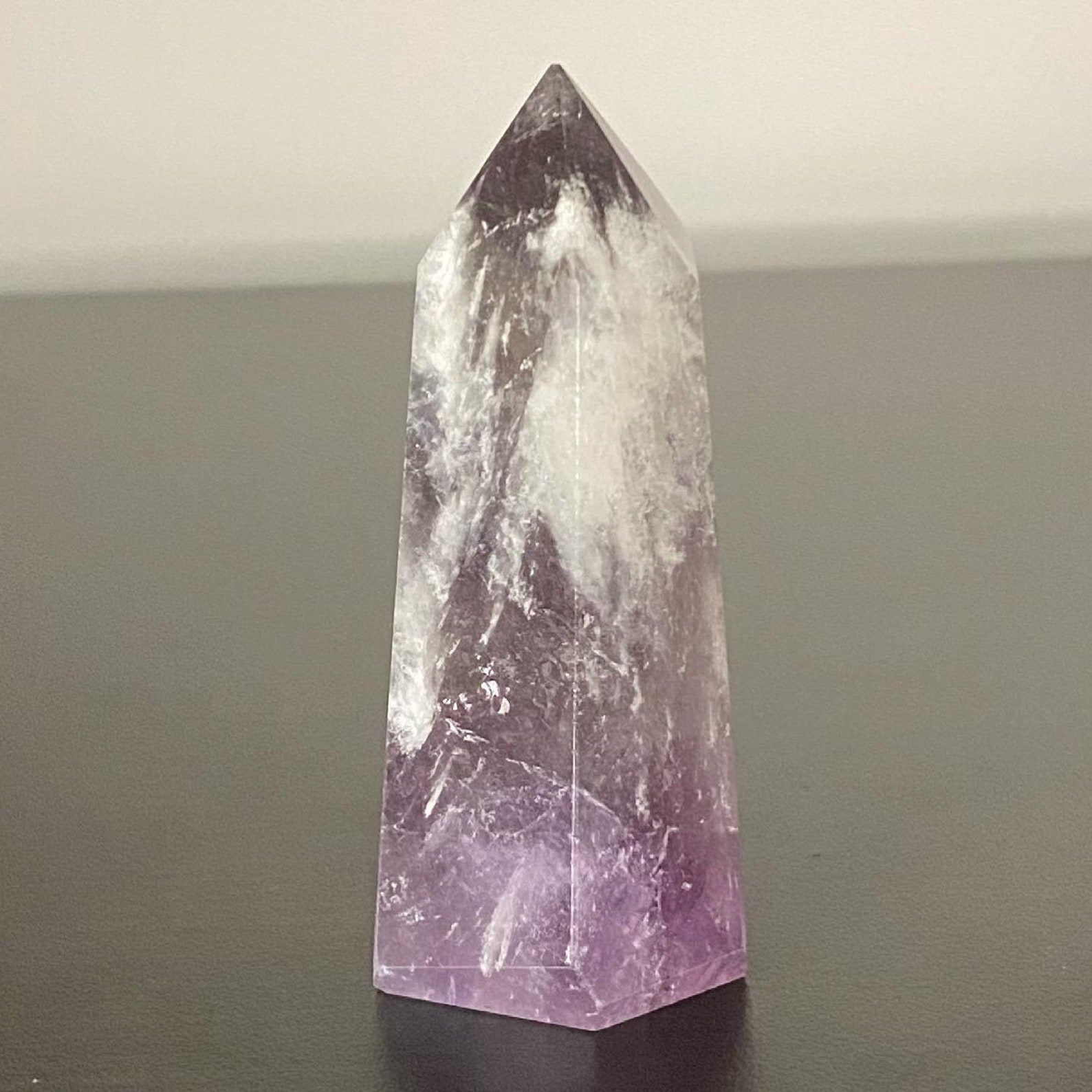 Amethyst Crystal Tower Crystals Chakra Healing Crystal Point | Etsy
