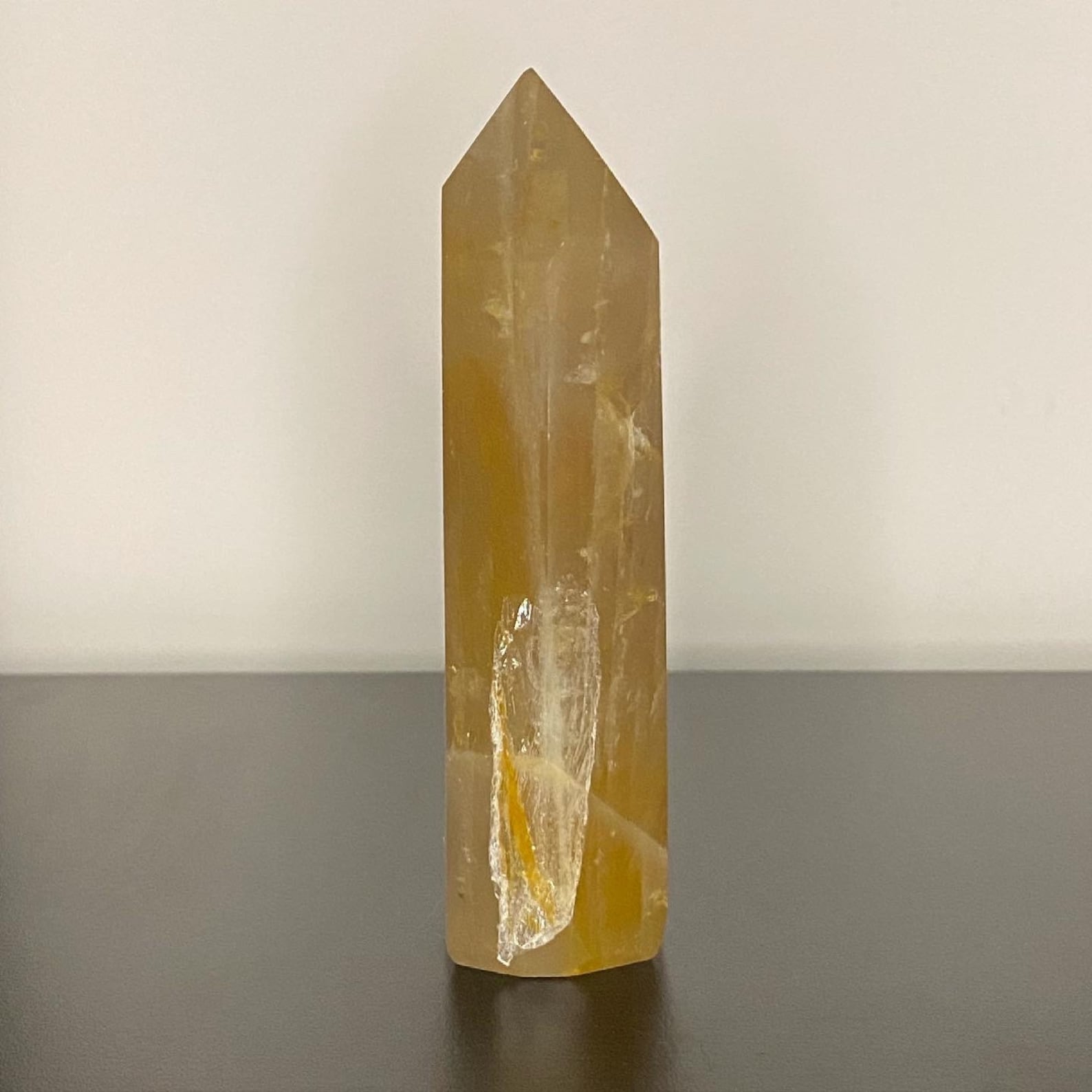 Golden Healer Crystal Tower / Crystal Point / Natural Crystal - Etsy