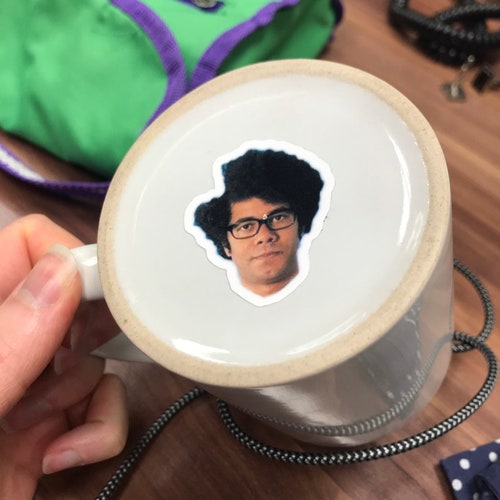 The IT Crowd Moss Mug Sticker Vinyl Waterproof Sticker Pack of - Etsy