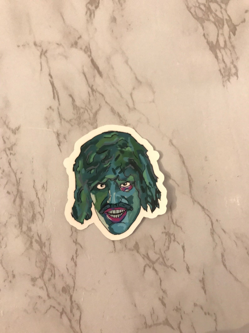 The Mighty Boosh Old Gregg Vinyl Waterproof Sticker - Etsy 日本