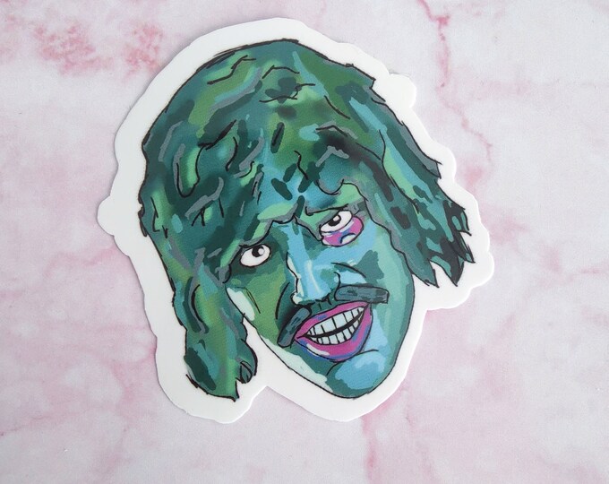 The Mighty Boosh Old Gregg Vinyl Waterproof Sticker - Etsy 日本