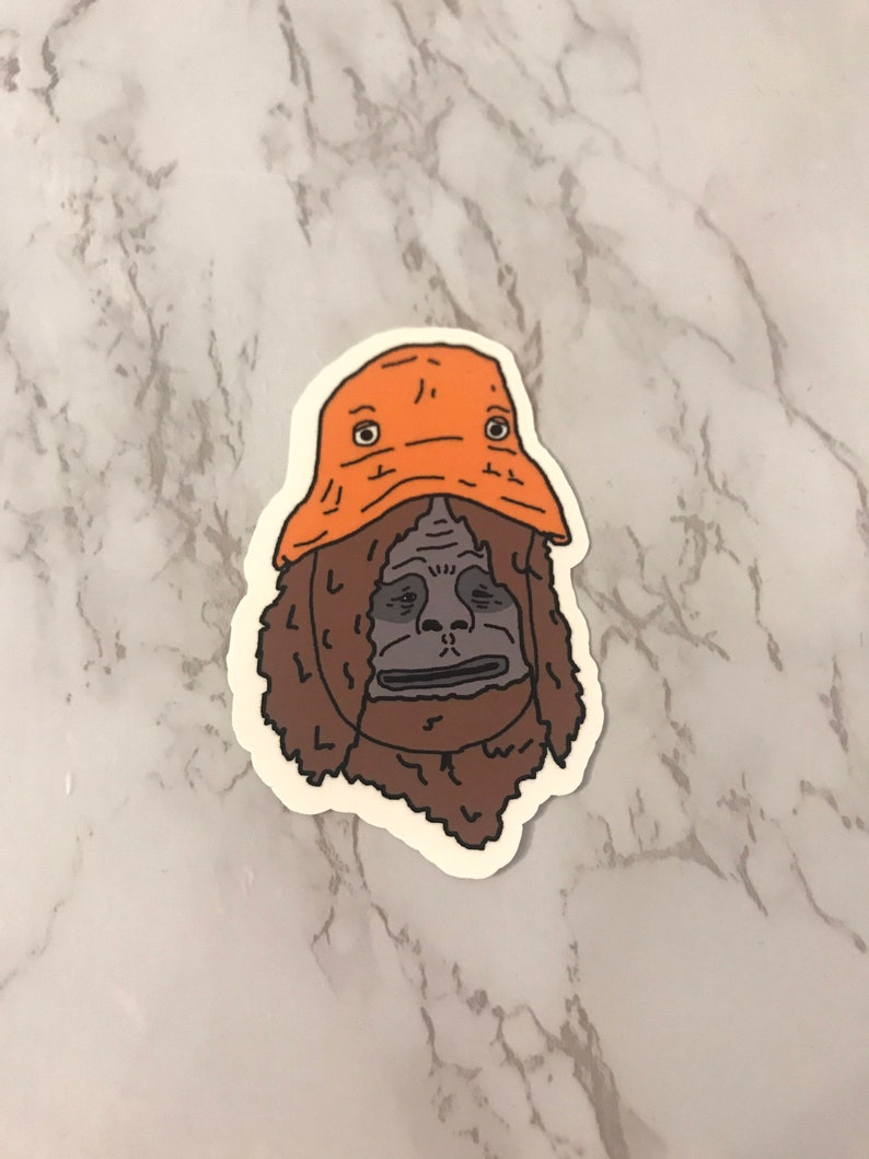Sassy The Sasquatch The Big Lez Show Vinyl Waterproof Sticker Etsy Uk